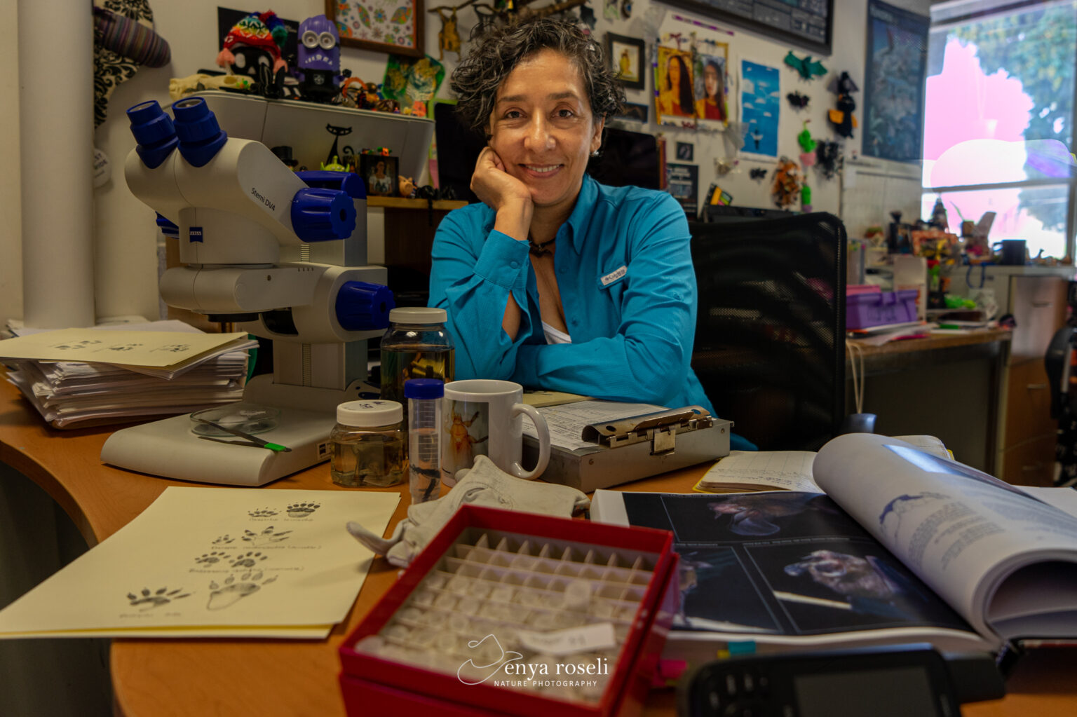 Mujeres trabajando con naturaleza: Maleni Ramírez