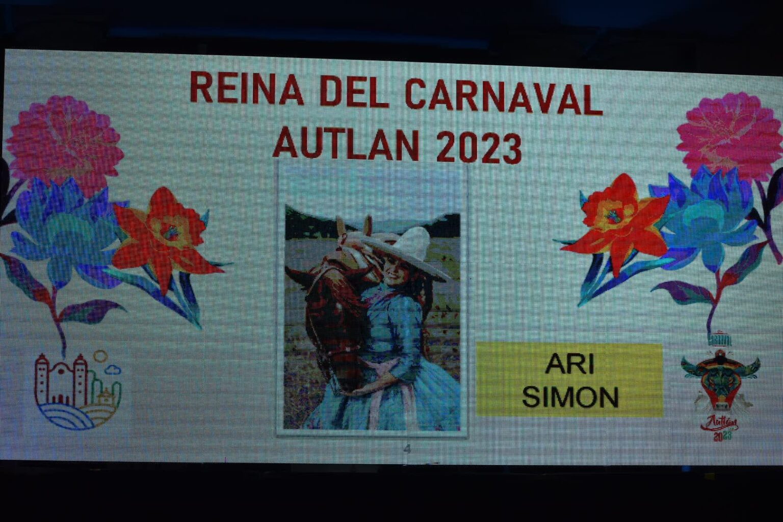 Ari Simón es la reina del Carnaval Autlán 2023 - Letra Fría