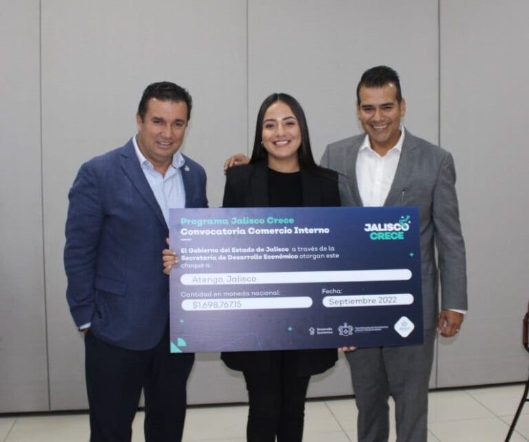 Atengo recibe de la SEDECO cheque de 1 millón 698 mil pesos para ...